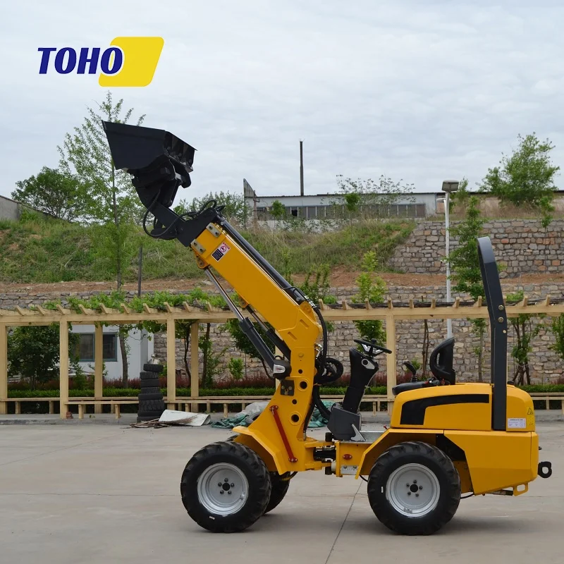 Efficient Earthmoving with 1 Ton Wheel Loaders from China