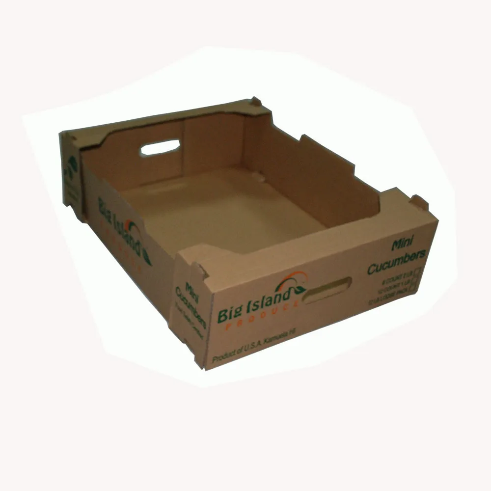 Sweet Fresh Pineapples Fruit Shipping Carton Packaging Box For ...