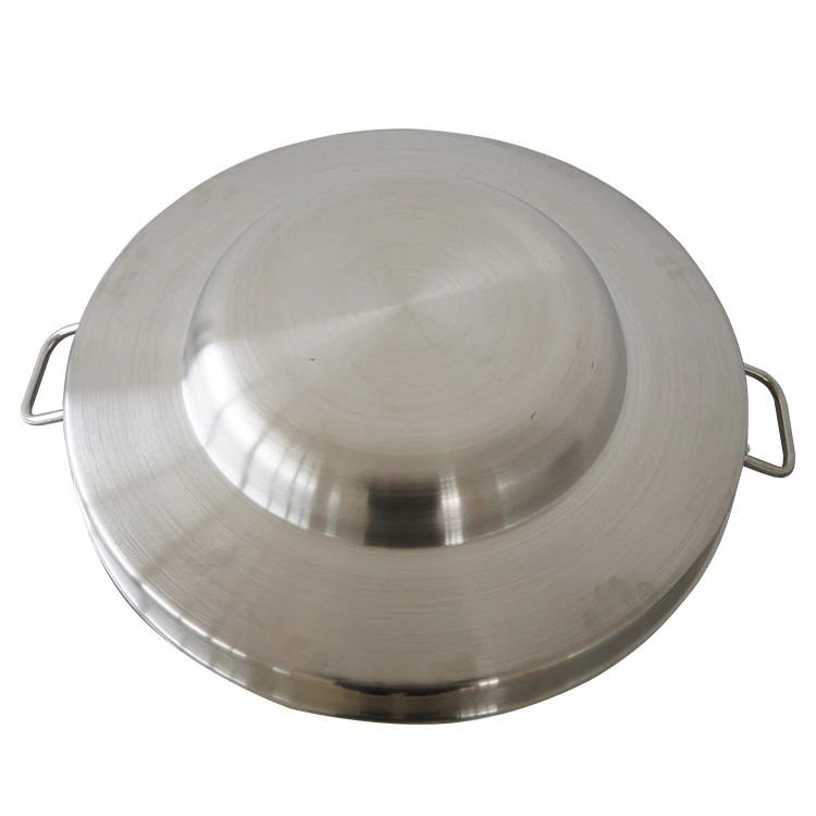 Large Stainless Steel 3 in 1 Fry Pan Set with Propane Burner & BBQ ...