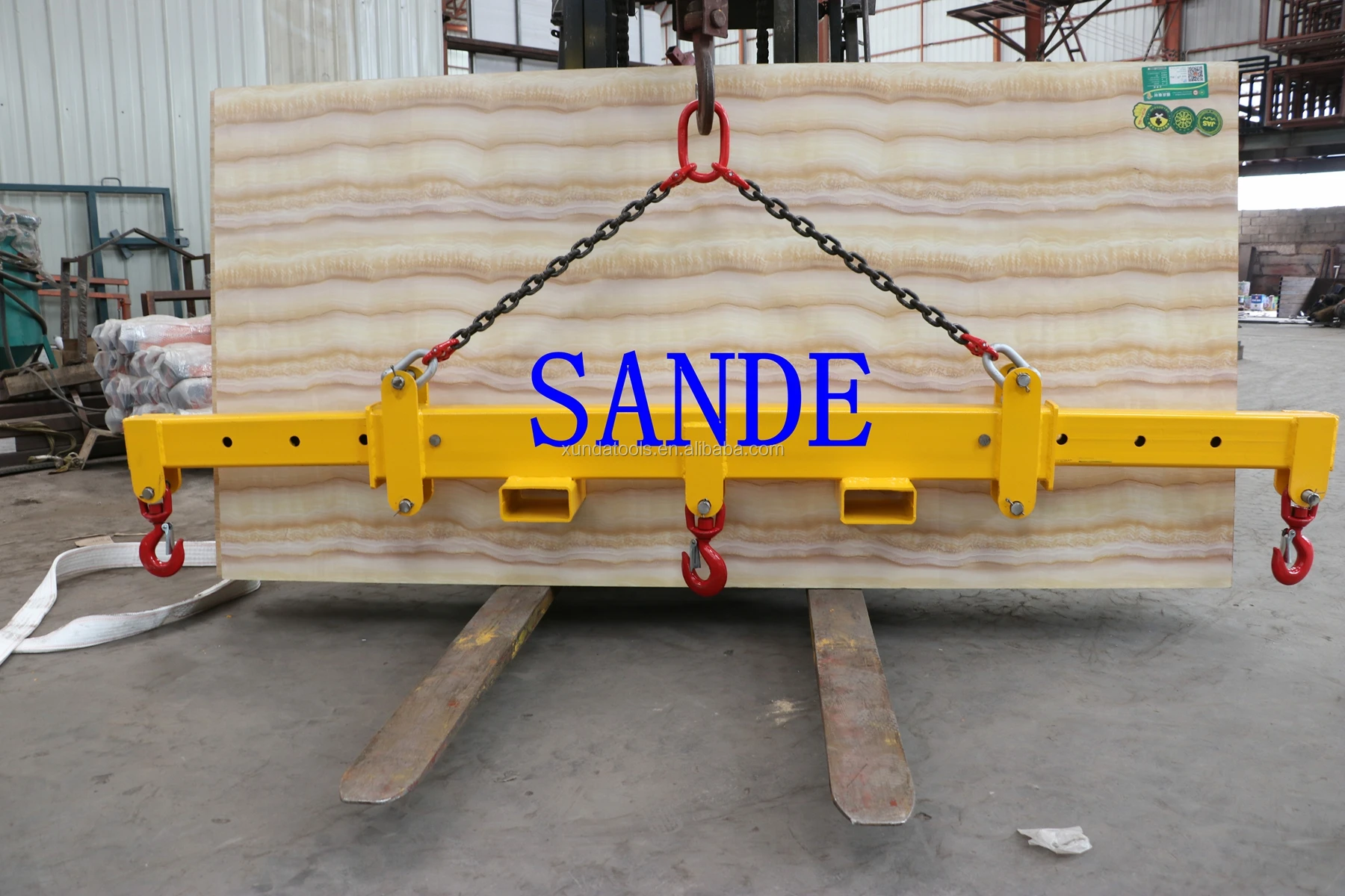 Stone Load Handler Spreader Lifting Bar Parallel Lifting Beam - Buy ...