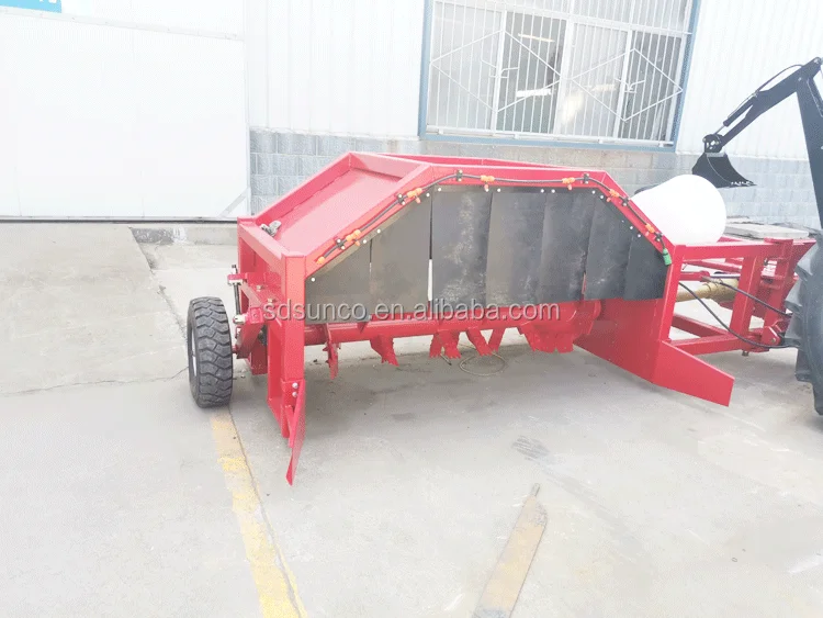 Tractor Pto Driven Rear Mounted Compost Turner,Chicken Dung And Cow ...