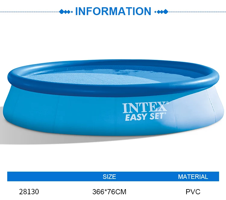 Intex 28130 Piscine Gonflable Piscina 366cmx76cm Above Ground Bathtubs ...