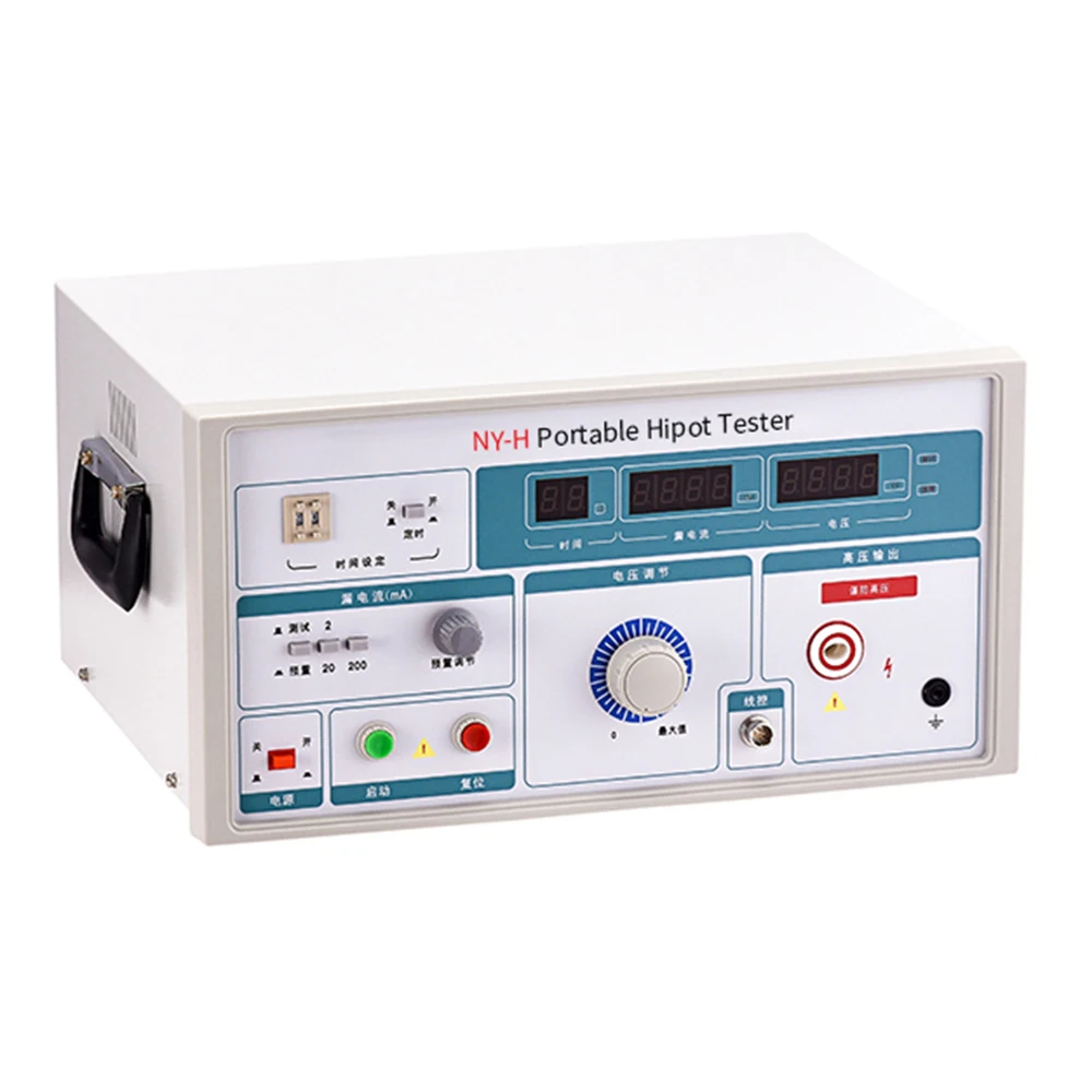 Portable 5KV AC/DC HV Hipot Dielectric Test Set for High Voltage Testing