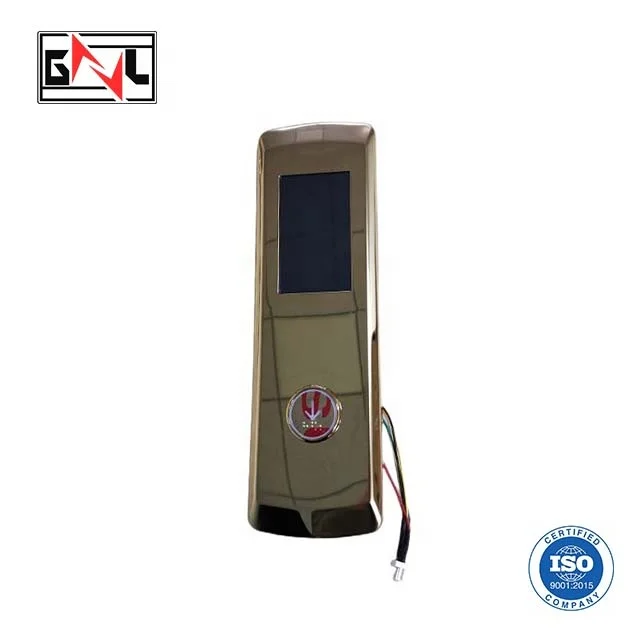 Elevator Titanium Gold LOP/COP Button Panel Lift LOP with Display Gnl Lop