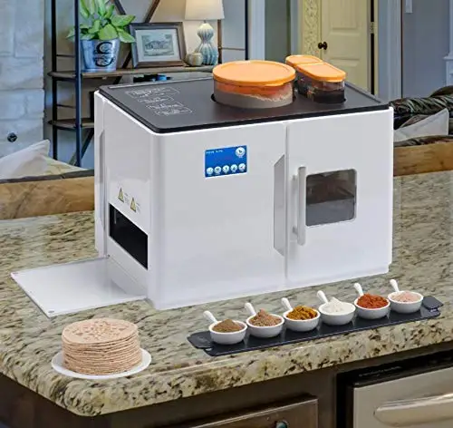 Full Automatic Electric Roti Robot Rotti Ata Chapati Flatbread Tortilla ...