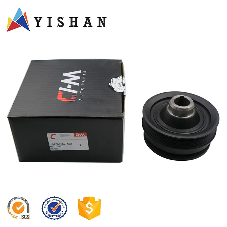 DMAX/4JJ1/4JK1 CRANKSHAFT PULLEY OEM 8973615620 8981839020 FOR ISUZU ...