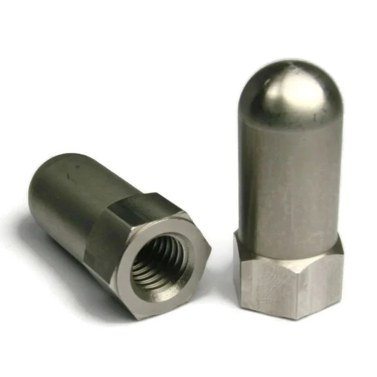Custom Stainless Steel Extra Tall Flat Acorn Cap Nuts - Buy Tall Cap ...