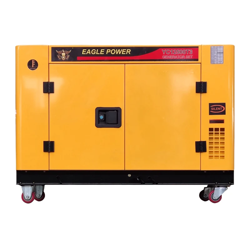 3 Phase 13kva 10kw Super Silent Diesel Generator Portable Diesel ...