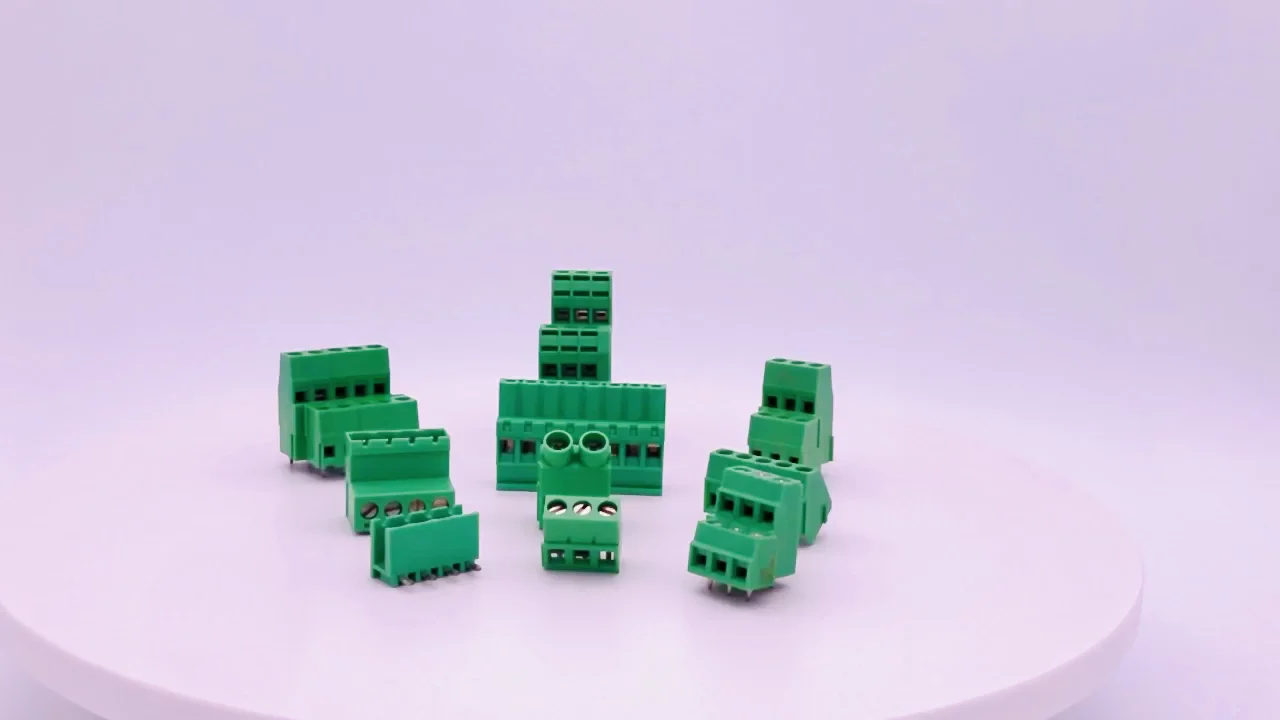 Pcb Push Pin Conector De Paso Macho Bloque De Terminales De 3,81mm ...