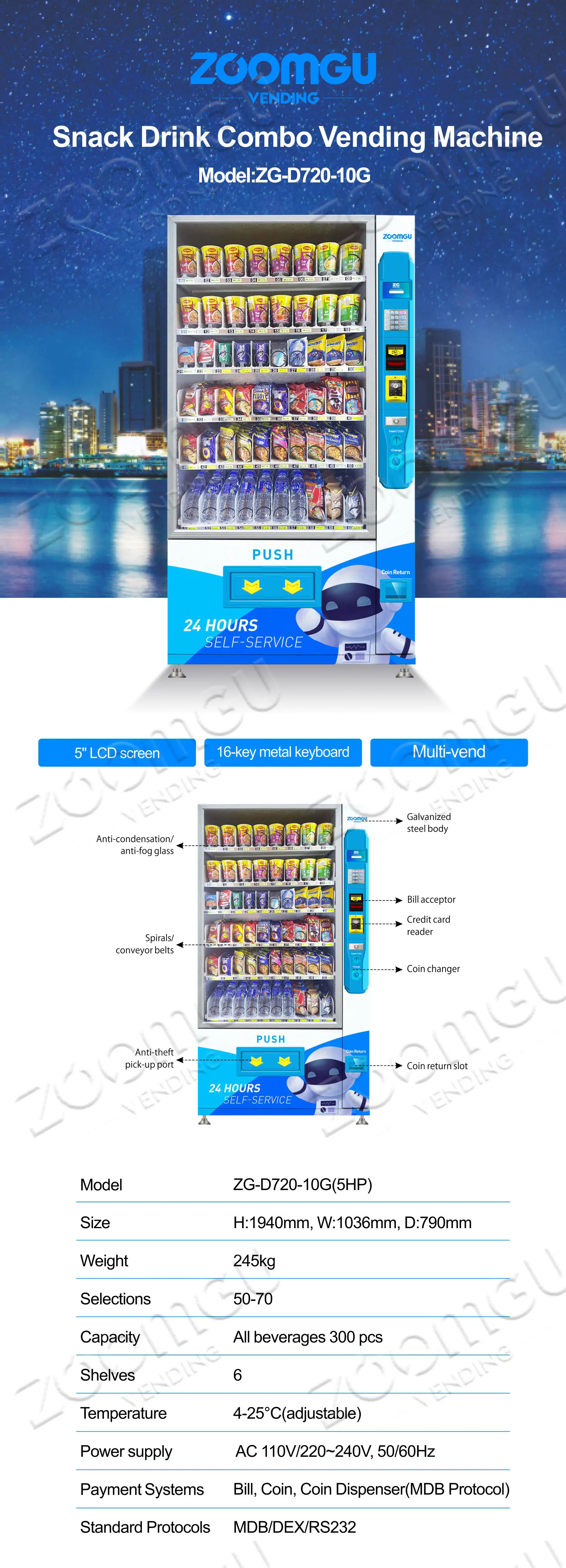 Zg Cashless Mdb/Dex School/Office/Park Witte Snack En Drinken Credit ...