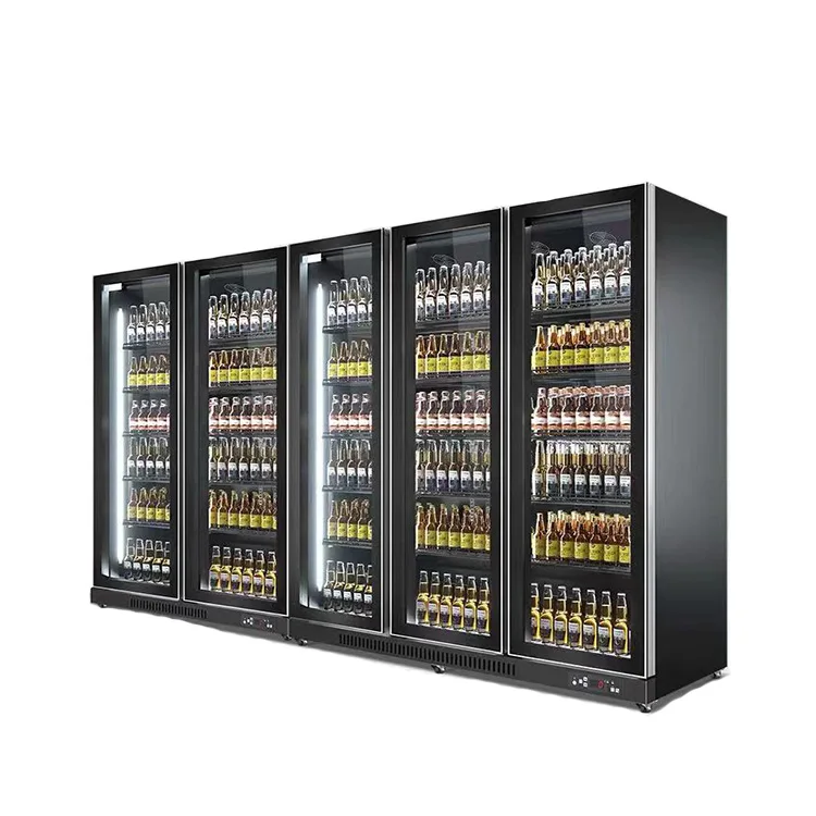 Showcase Beverage Display Cooler Display Cold Drink Fridge Large Size ...