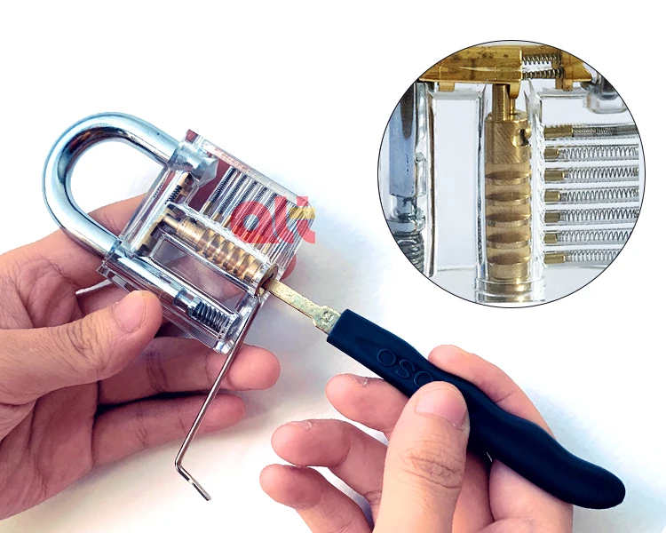 Lock Pick Set,24-piece Extractor Tool Lock Picking Tools With Clear ...