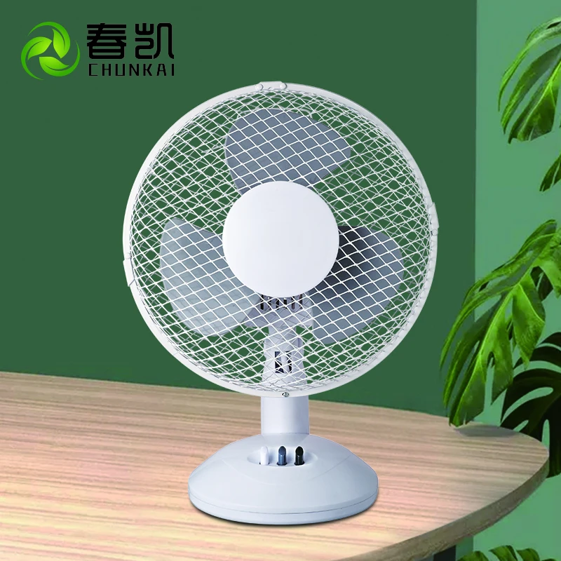 Small 9 Inch White Color Oem Desk Fan Table Fan Chunkai - Buy Desk Fan ...