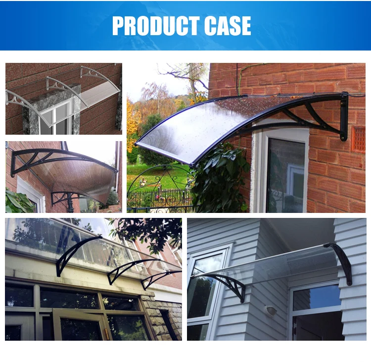 Best Price Superior Quality PC Window Door Canopy - DIY