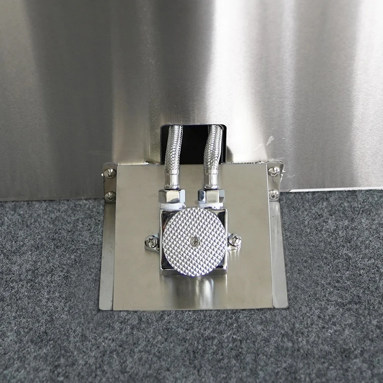 Stainless Steel Unmovable Foot Pedal Foot Operated Mobile Hand Wash ...