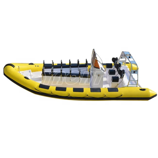 23ft Rib 700 12 Capacity Catamaran Hypalon Rib Inflatable Boat For Sale ...