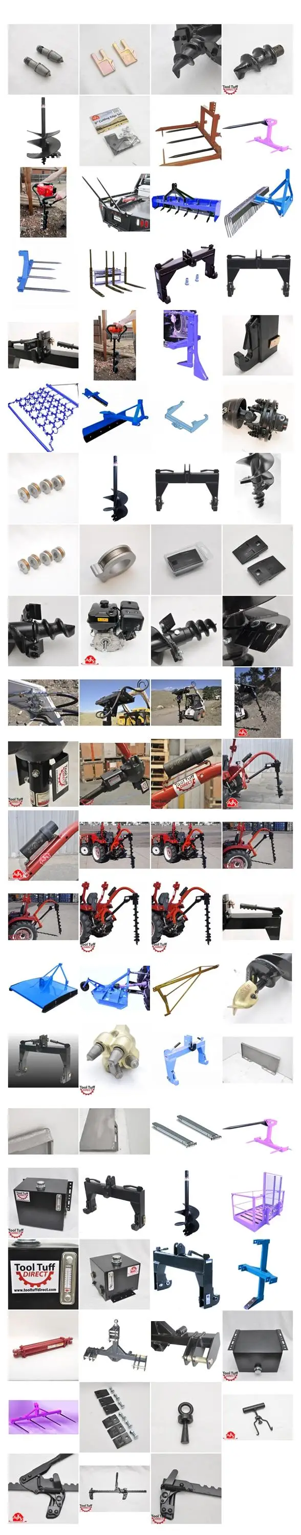 3 Point Cultivator 3 Point Ripper for Tractor - High Productivity