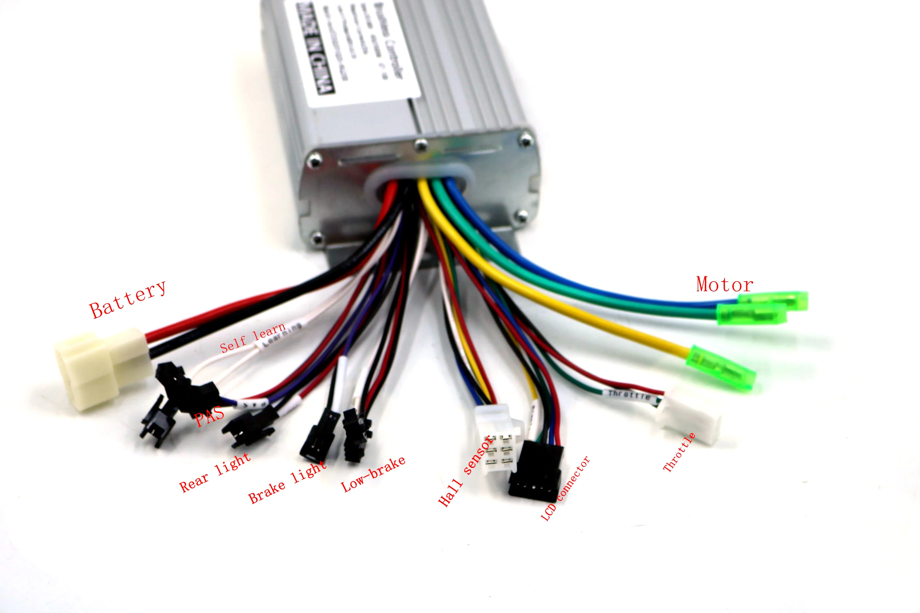 Nine Mosfet 36V/48V/52V/60V 500W 25A BLDC E-bike Scooter Brushless ...