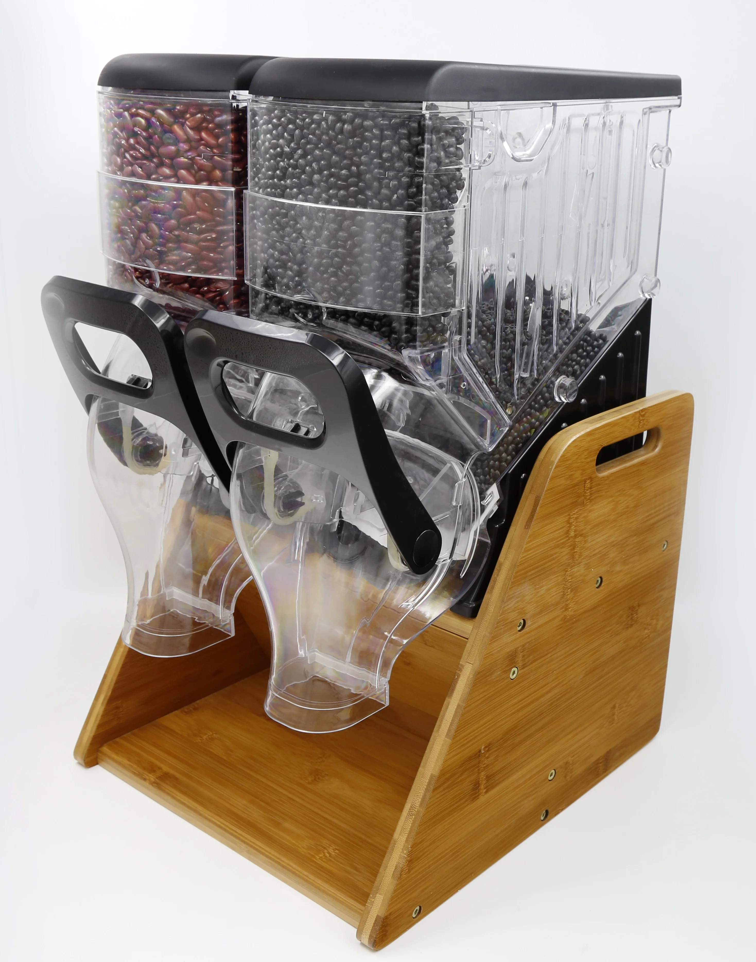 Wooden Stand Cereal Display Shelf - Efficient Supermarket Solution