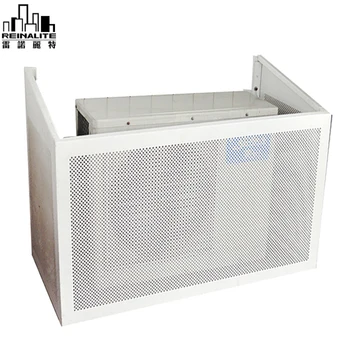 Aluminum Metal Air Conditioner Cover Decorative Ac Case For Apartment ...