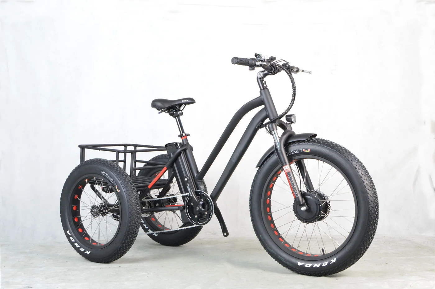 Petrigo 36v/48v 350w/500w/750w Fat Tire 3 Wheel Electric Bicycle ...