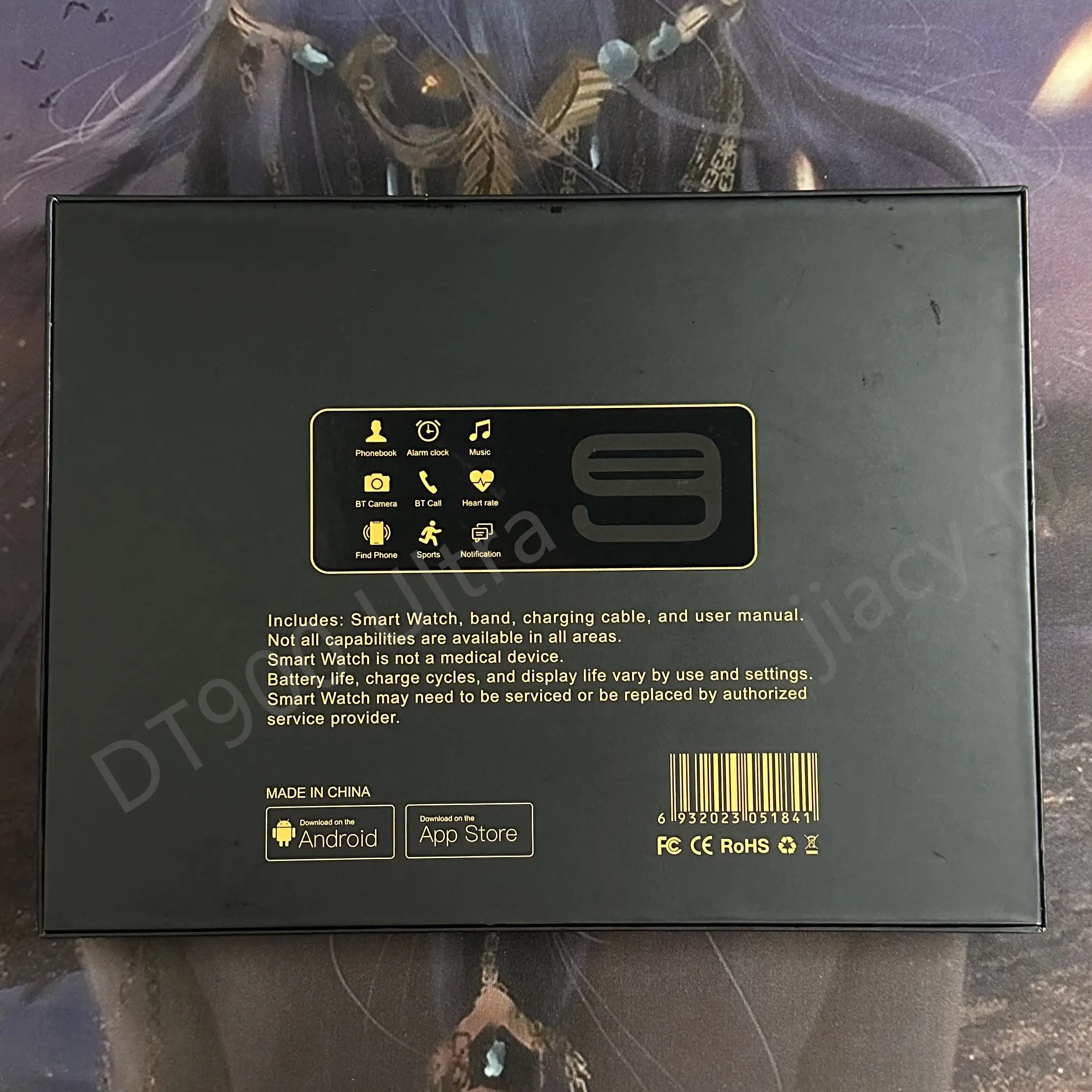 Wholesale Dt900 Ultra Smart Watch Series 8 2.06inch 7+1 7 Watch Strap ...