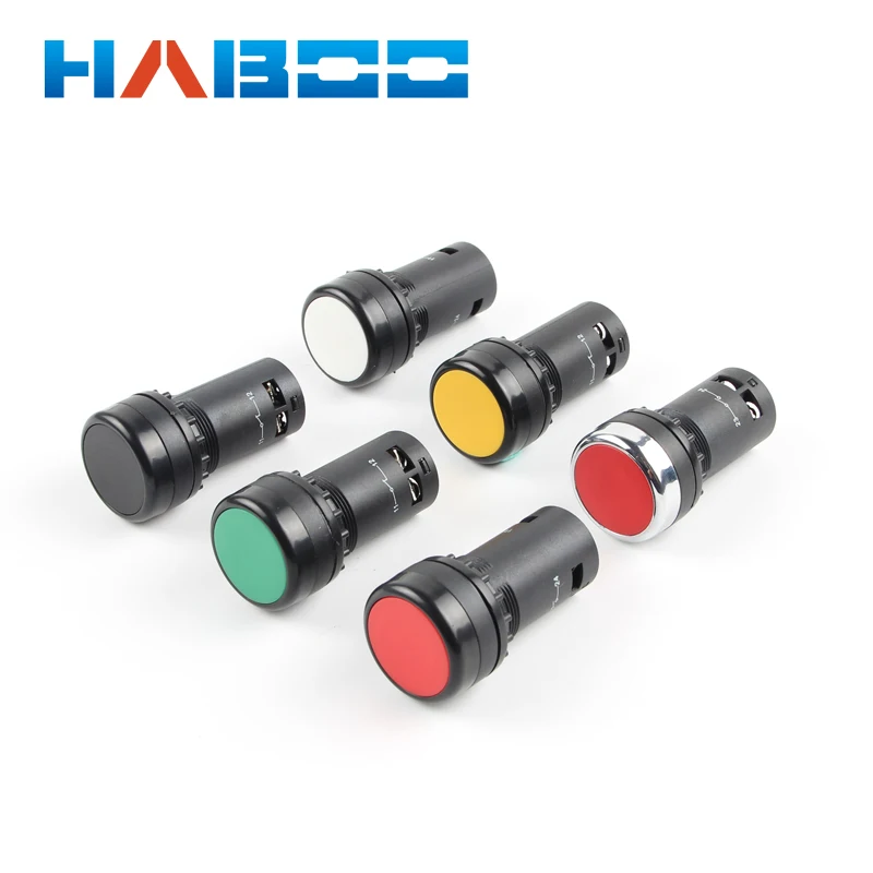 22mm ABB Similar Momentary Push Button Switch - Self-Resetting 5A 300V