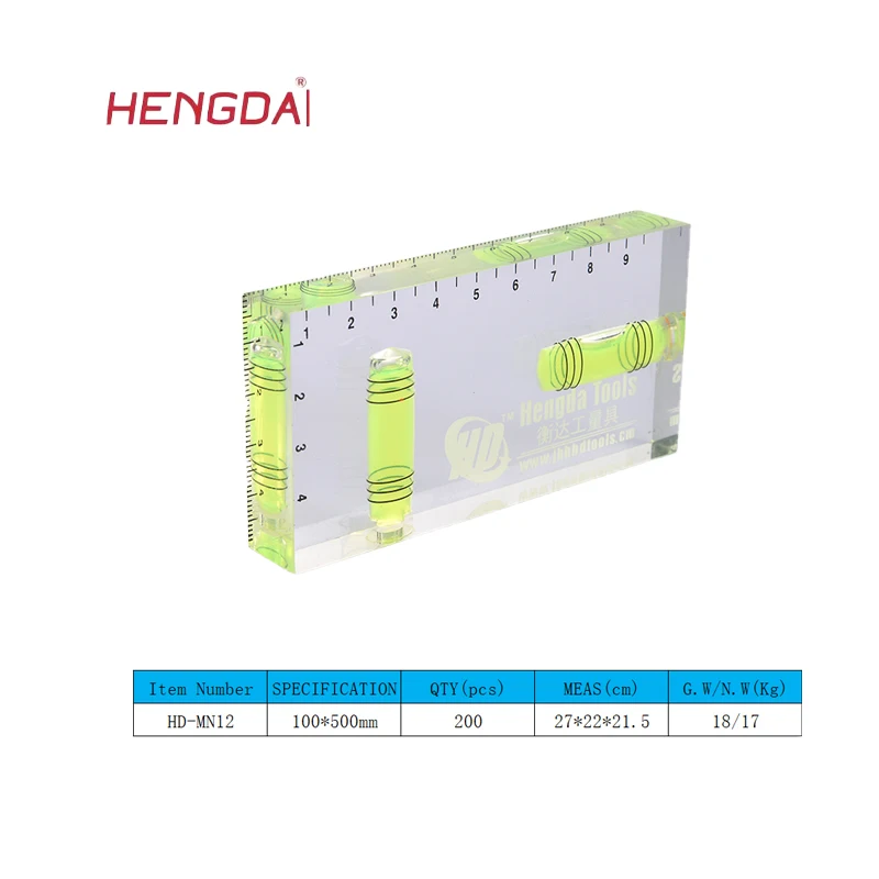 HD-MN12 Mini Bubble Level, Bidirectional Spirit Level, Hanging Level ...