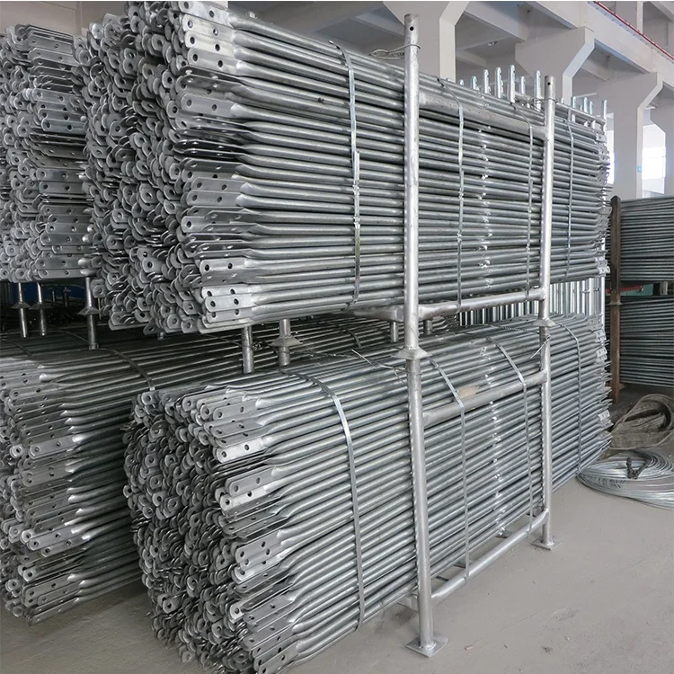 Pre-galvanized Frame Scaffolding Cross Brace Tubular Cross Brace - Buy ...