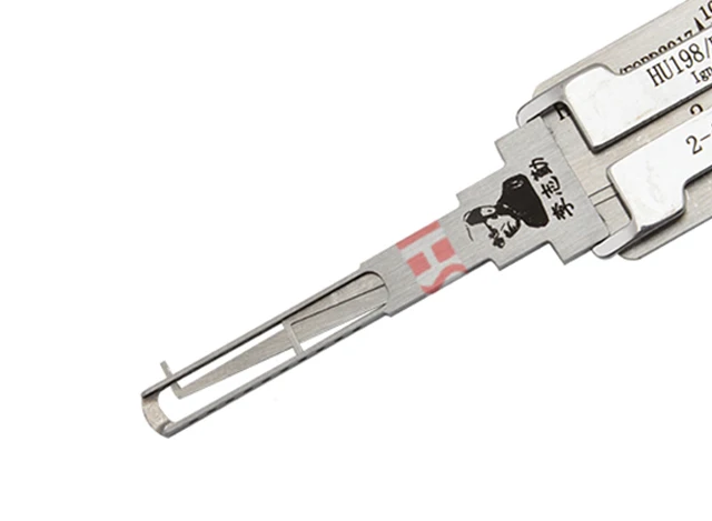 Lishi-lector De Herramientas De Apertura De Bloqueo De Coche,Decodificador Turbo,Lishi Hu198 ...