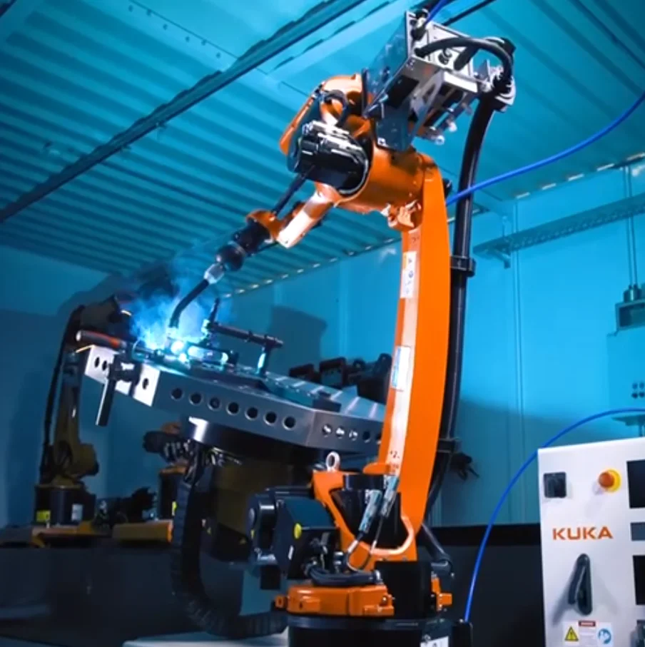 Industrial Automatic Welding Robot Kuka Kr50 R2100 Robot Arm 6 Axis ...