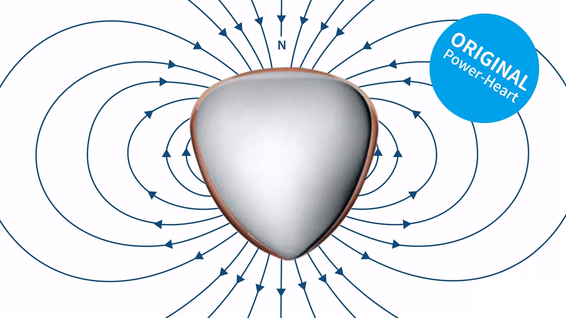 Powerful Extra Strong Healing Magnetic Therapy Heart Clip For Muscle ...