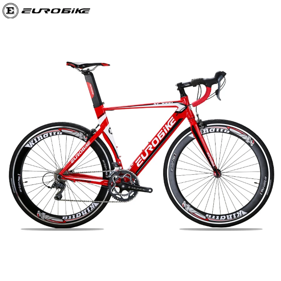 Eurobike Xc7000 Road Bike Bicycle 700c 18 Speed Aluminum Frame Bicycle ...