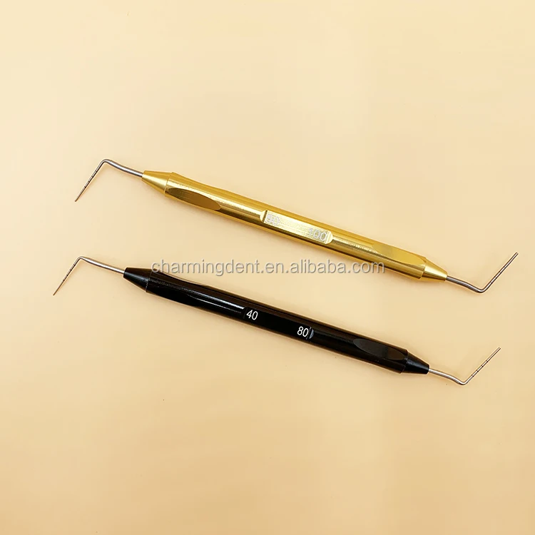 Charming Dental Instruments Hand Plugger / Gutta Percha Endo Obturation ...