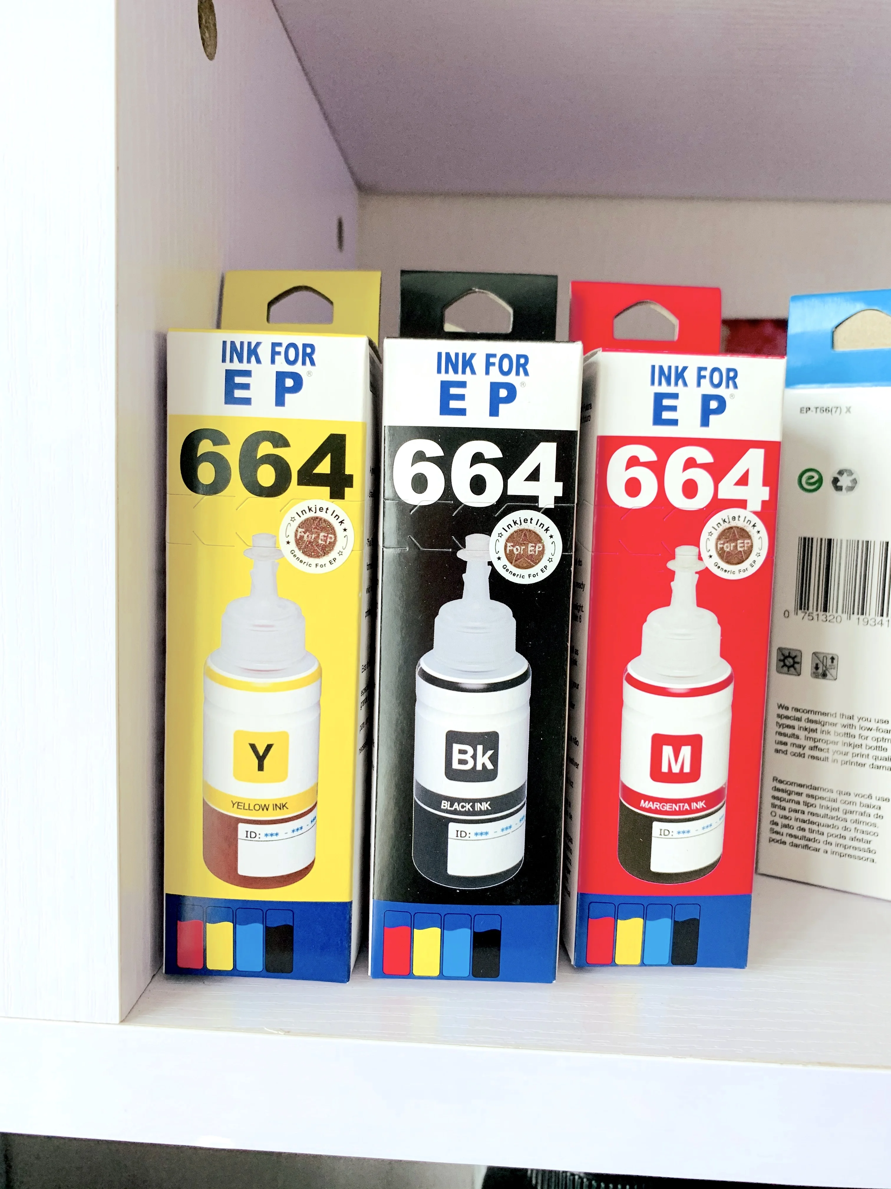 Inkmall 504/544 Bulk Inkjet Dye Ink For L4150 L4160 L6161 L6171 L6191 ...