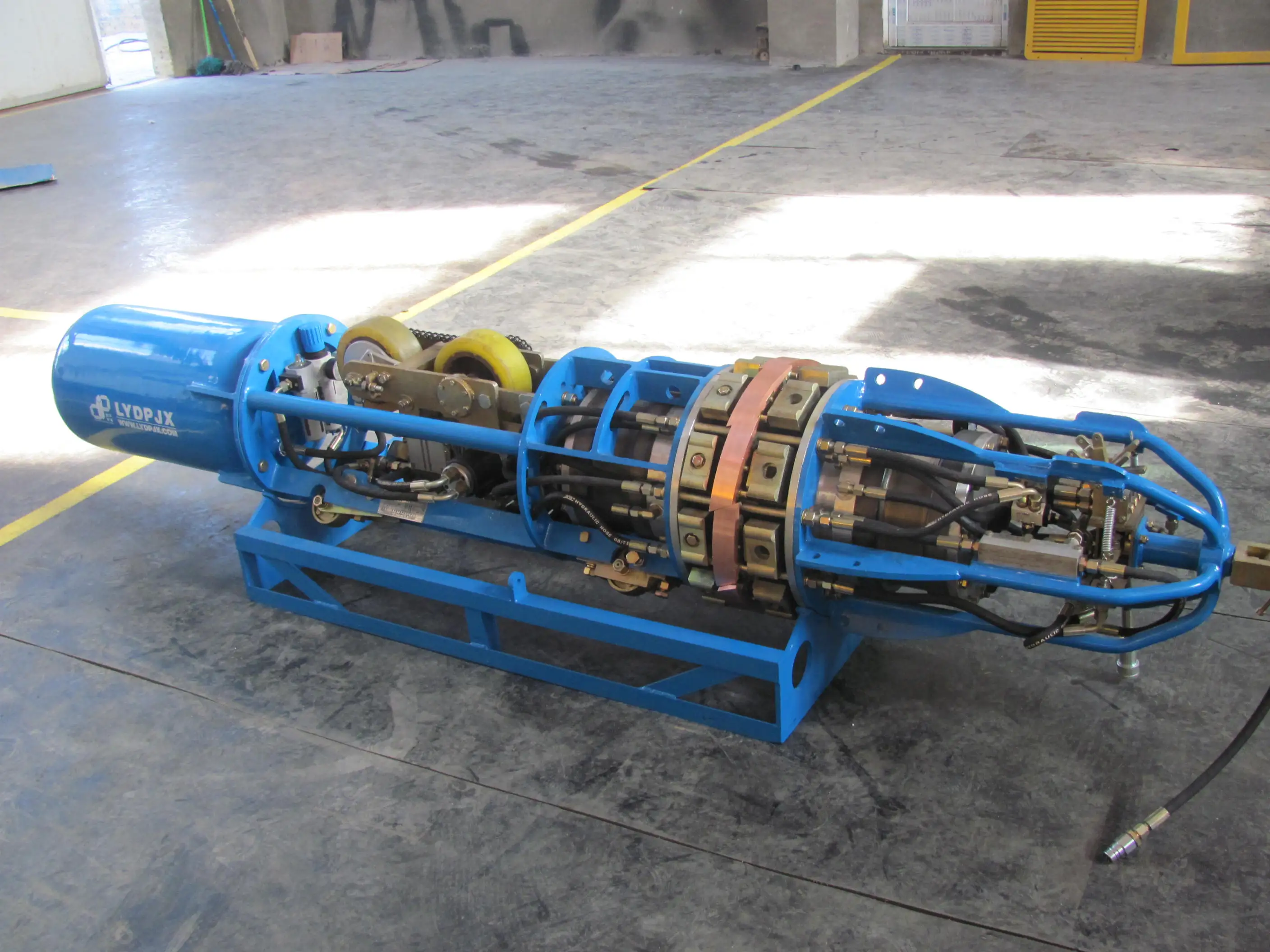 Internal Tube Clamp Inside Pipe Line Up Clamp With Copper Backing Shoes ...