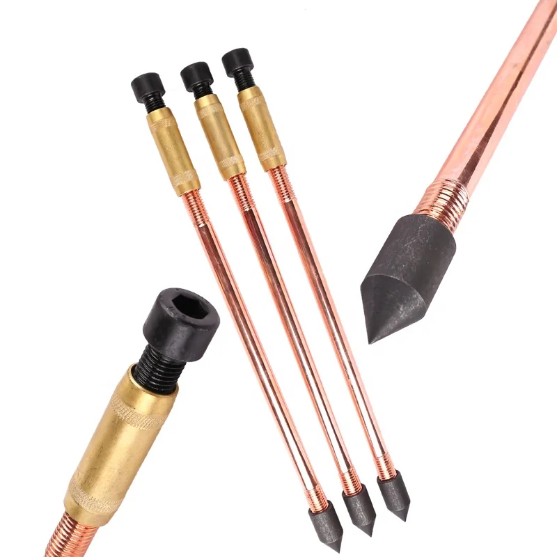 Hua Dian 2020 Earthing Rod Set Copper-bonded Ground Rod 14mm*1500mm ...