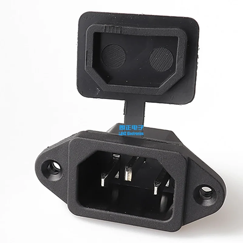 Lz-14-1-01 Ready To Ship 250v 15a Iec320 C14 3p Grounded Ac Inlet Power ...