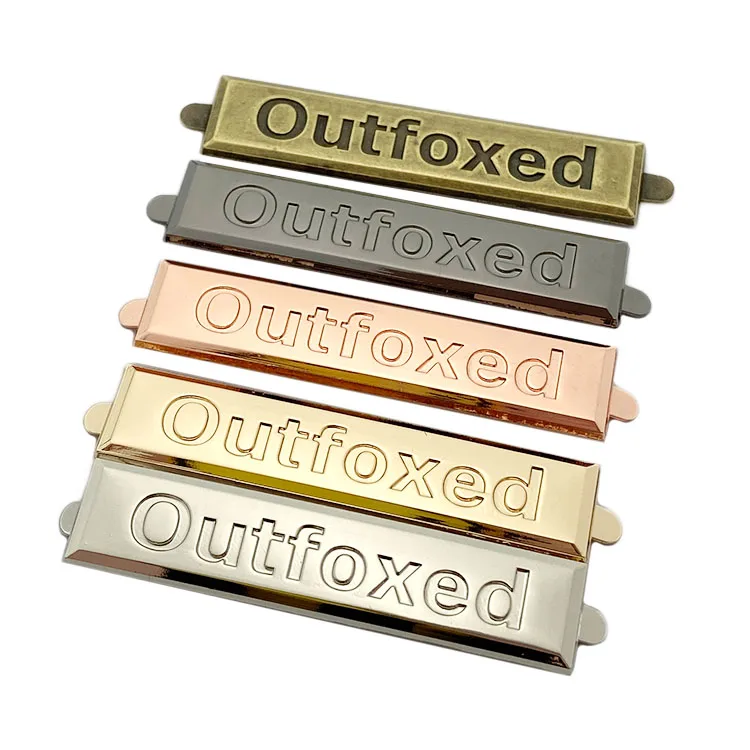 Good Quality Custom Tag Metal Engraved Prong Brand Label Nameplate For ...