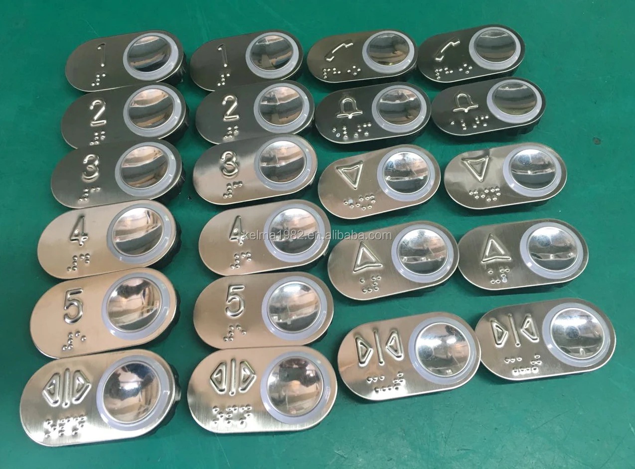 Modelo BT-36 botón elevador, botón de llamada elevador, botón pulsador ...