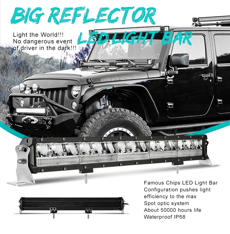 Super Bright ECE R112 R10 EMC Dual Row 42" 50" 9D 12v 4x4 Car Led Light ...