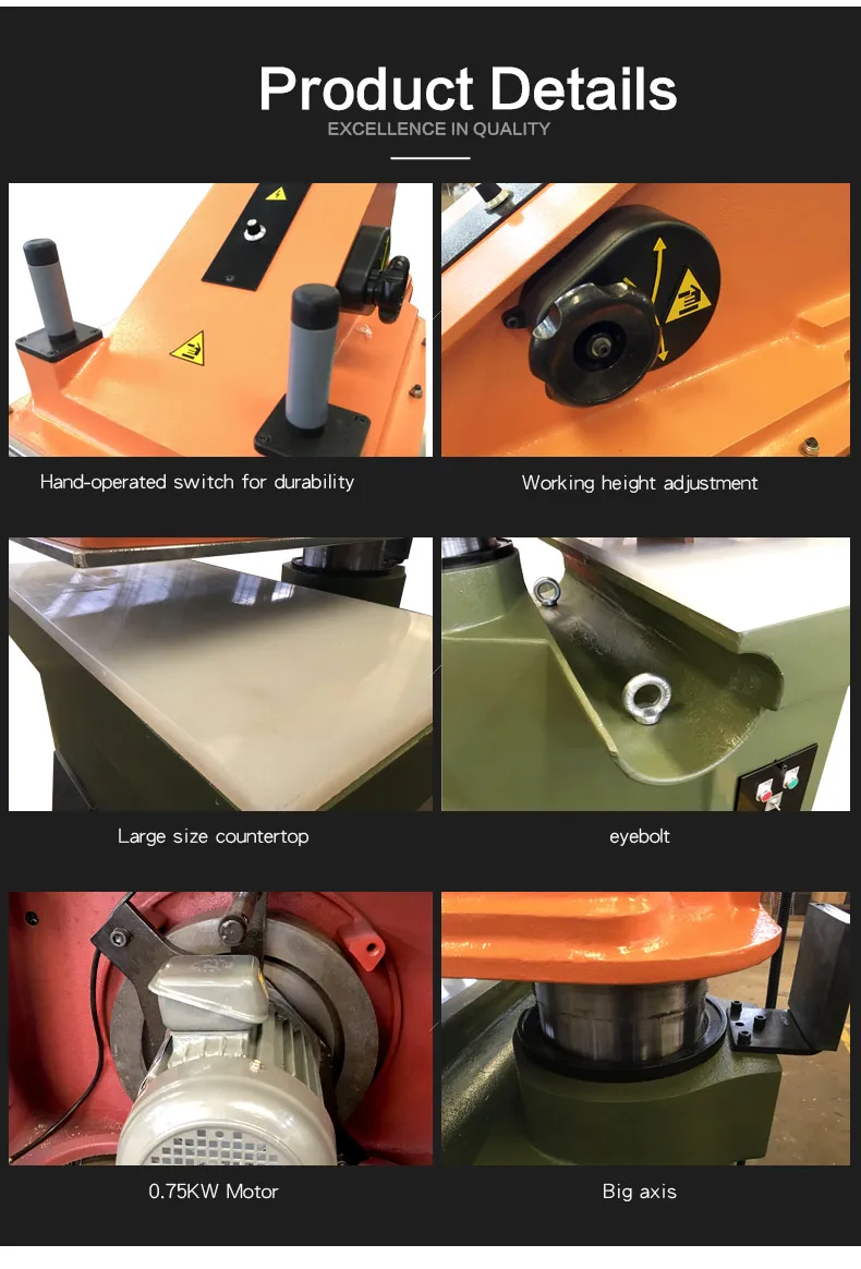 Hydraulic Swing Arm Die Cutting Machine for Sole Cutting - Durable ...