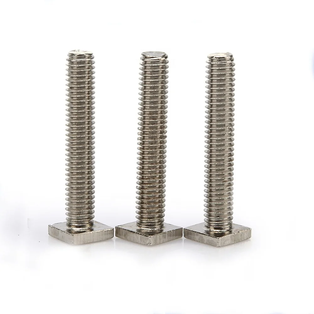 Customized Stainless Steel Square Head Full Thread Bolt - Buy Square ...