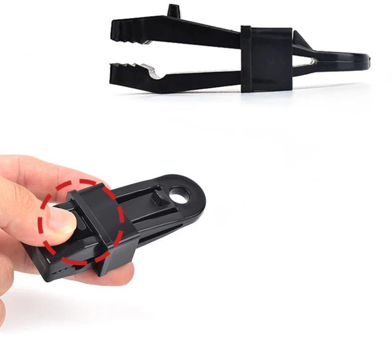 Durable Windproof Rope Clamps For Tarp & Canopy - Oem