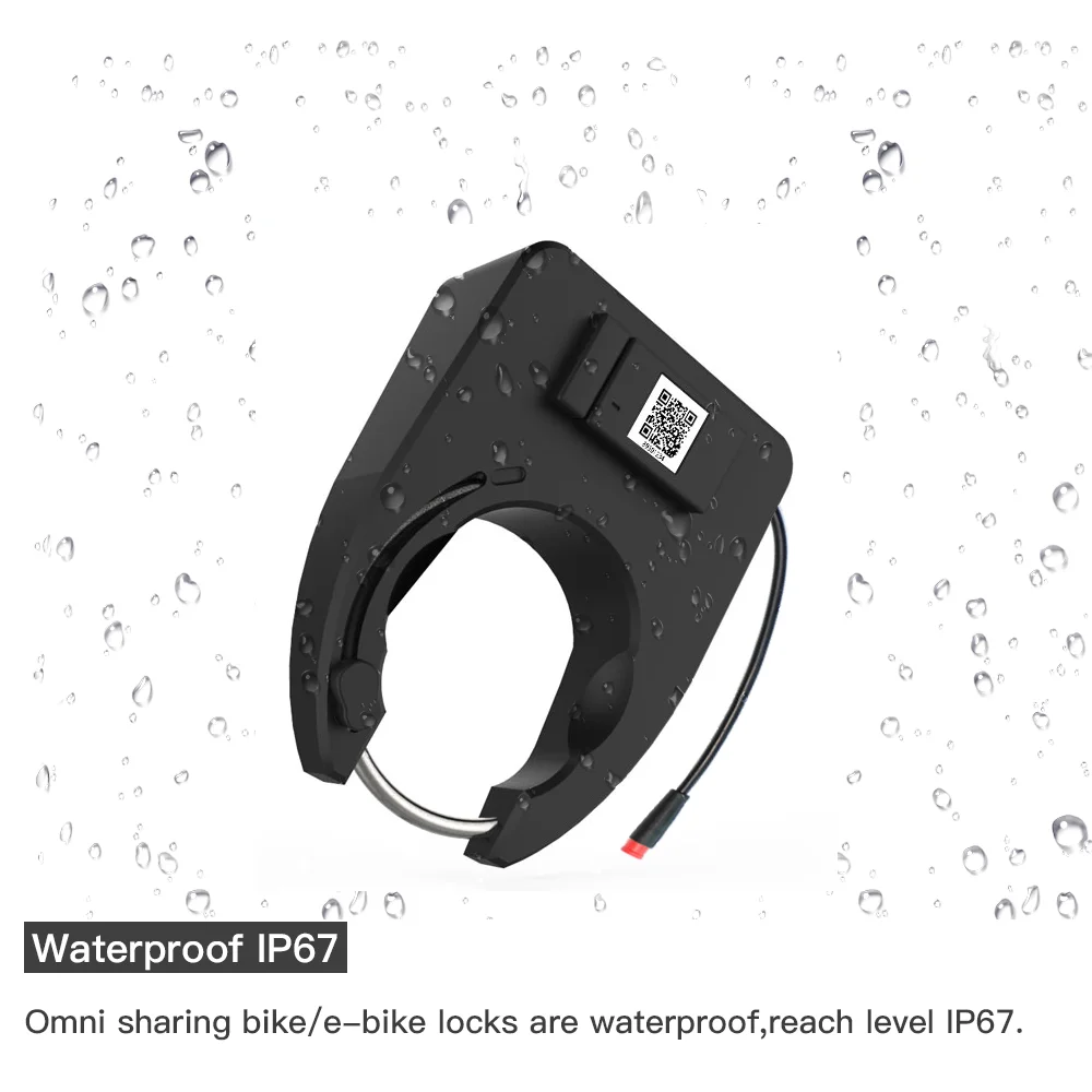 Omni Public Smart Cycle Rental System Bicycle Lock App 2g/4g Gps Ble ...