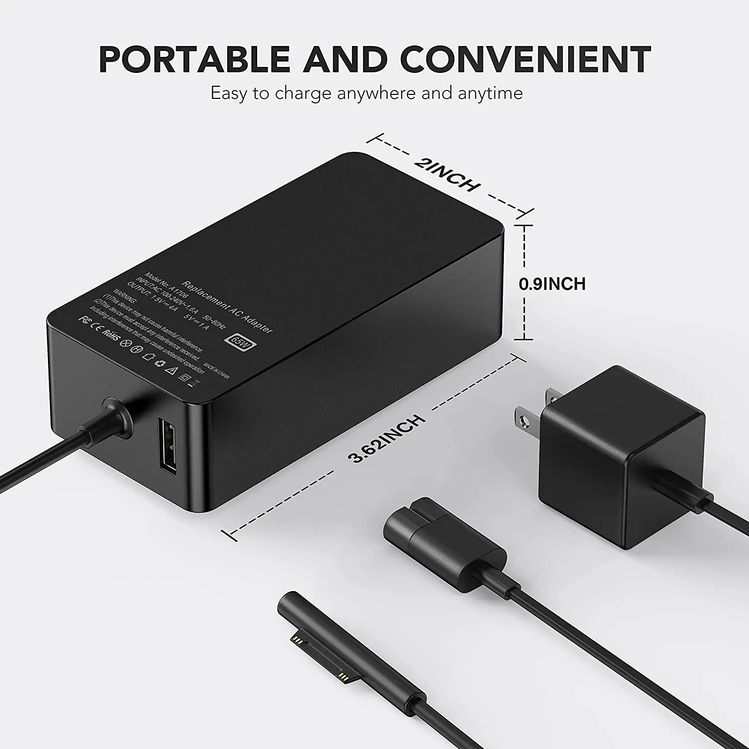 44W Surface Charger - Fast, Safe, and Versatile Charging