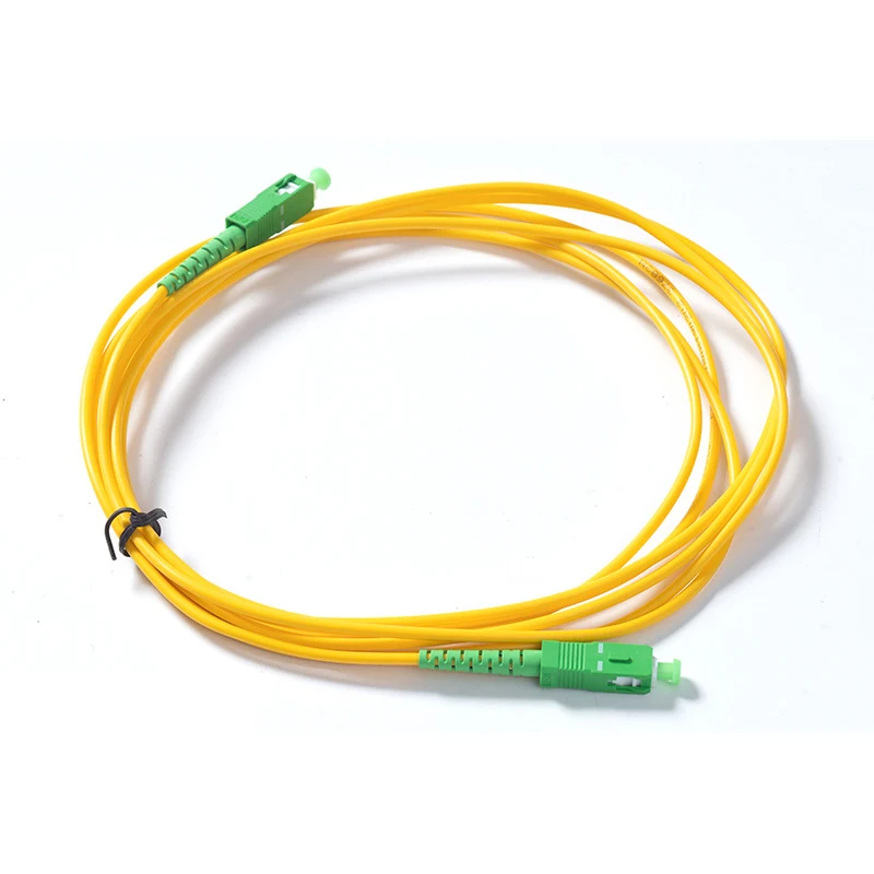 Sc/APC to Sc APC Simplex/Duplex G652D G657A1 Singlemode Multimode Cable Fiber Optic Optical ...
