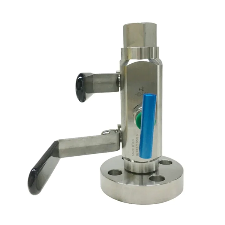 Integral Double Block And Bleed Valve,Dbb Valve,Monoflange Valve - Buy ...