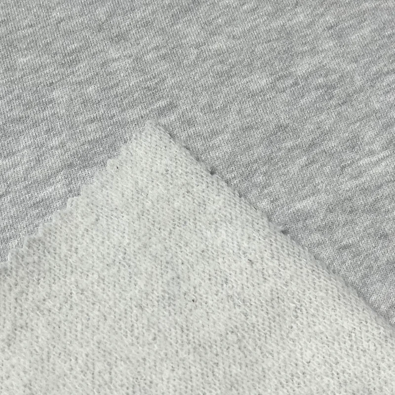 Premium Quality 330gsm 55% Cotton 45% Polyester Thick Fleece Hoodie Cvc French Terry Brushed ...