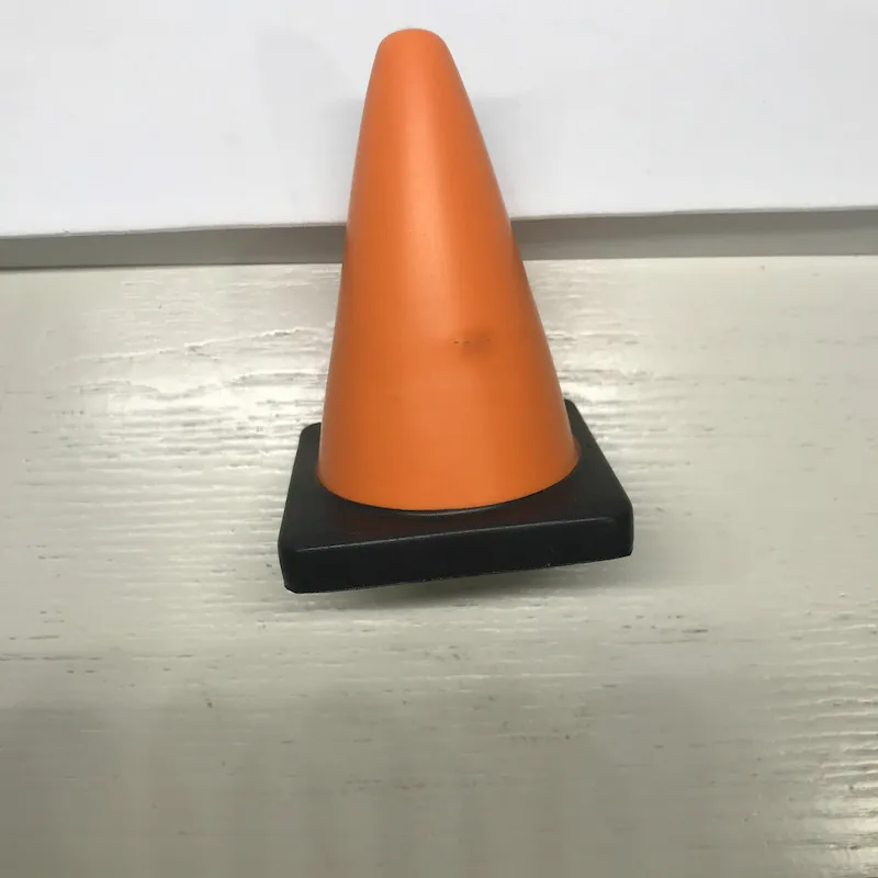 Pu Foam Traffic Cone Foam Toy,Mini Soft Traffic Cone Roadblock Stress ...